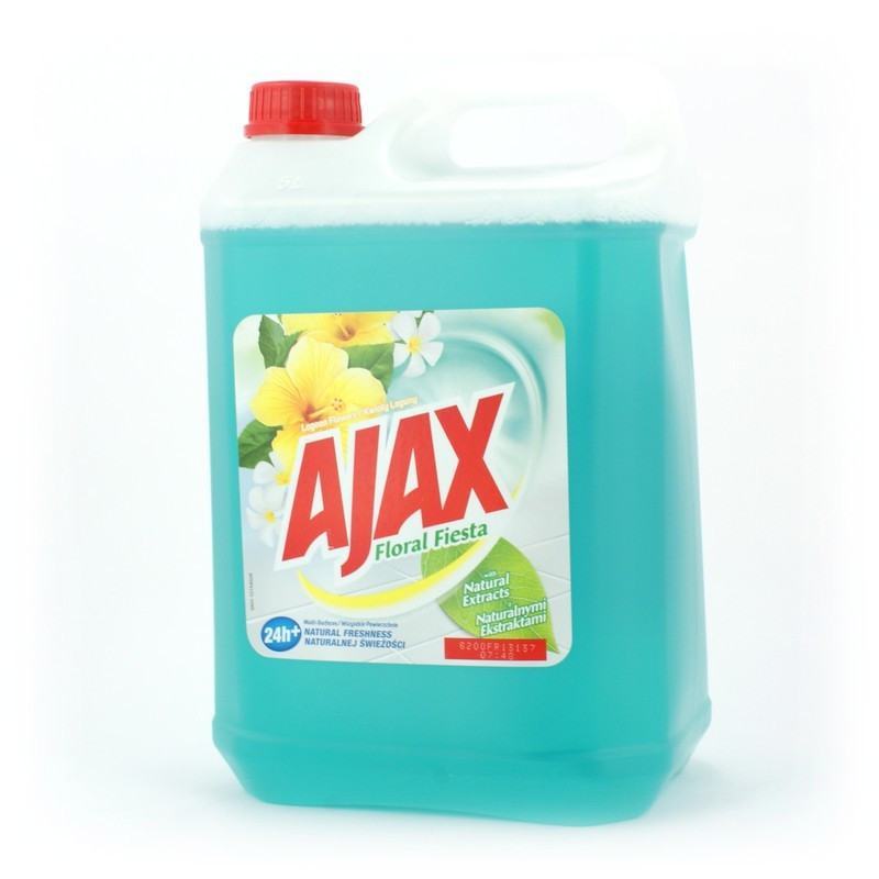 Płyn uniwersalny Ajax 5l kwiaty laguny Płyn uniwersalny Ajax 5l kwiaty laguny